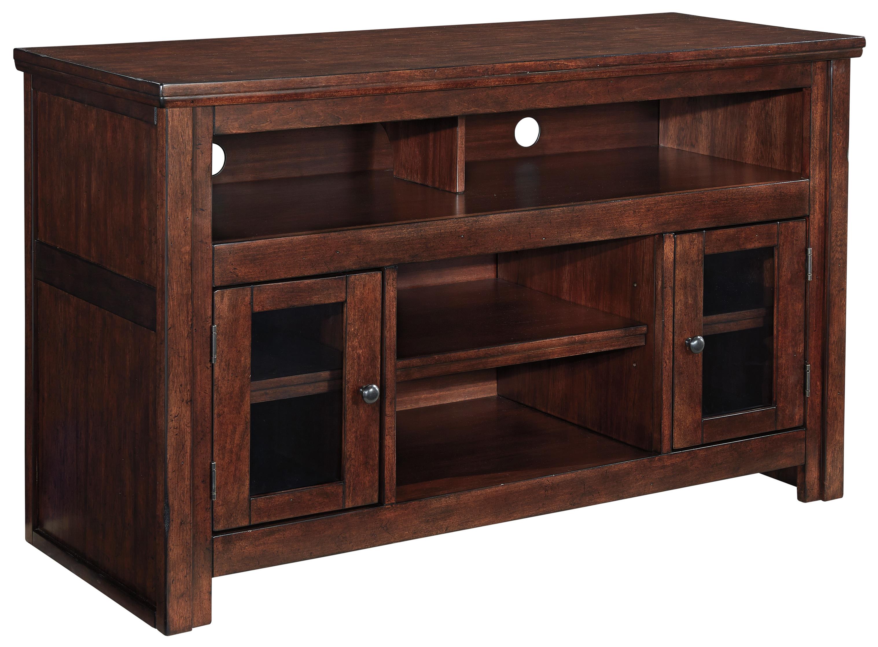 Signature Design By Ashley Harpan Mango Veneer Medium TV Stand With Signature Design By Ashley Harpan Mango Veneer Medium TV Stand With